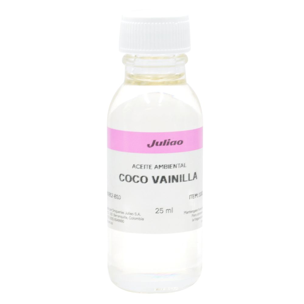 JULIAO ACEITE AMBIENTAL COCO VAINILLA X 25ML