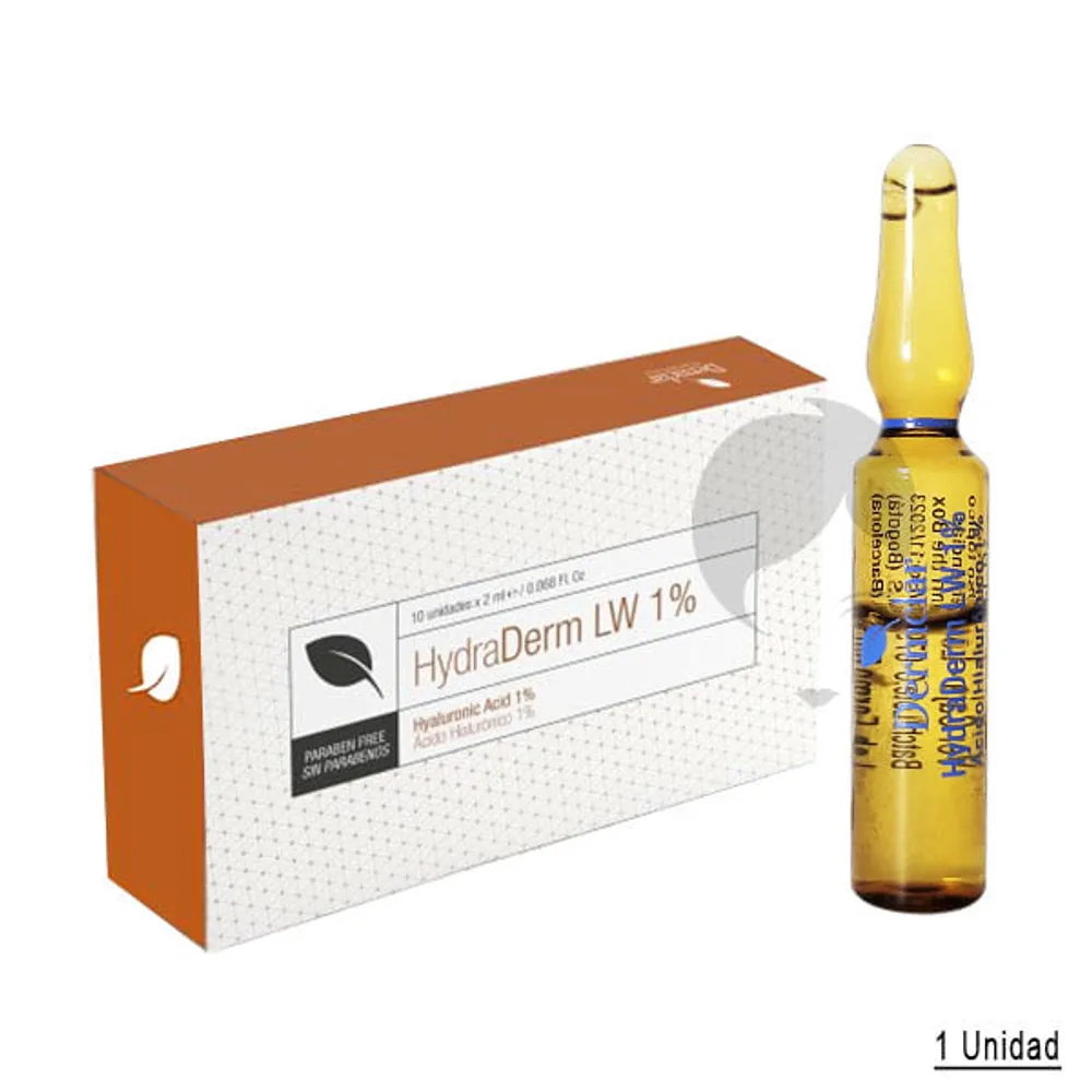 DERMCLAR AMPOLLA HYDRADERM X 2ML | Almacén Sandra - AMPOLLAS FACIAL