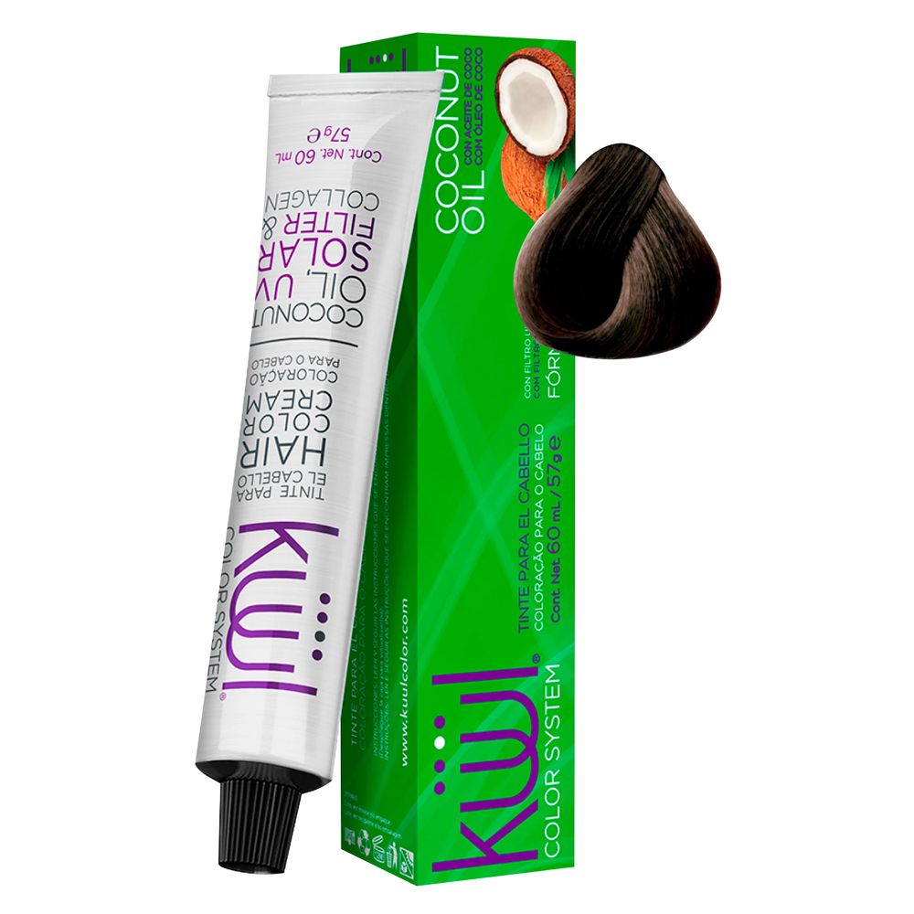 KULL COLOR SYSTEM TINTE CASTAÑO CLARO N.5 X 60ML