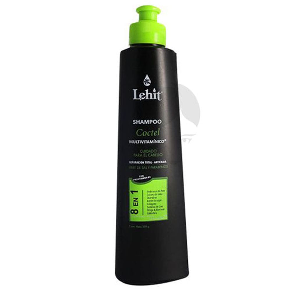 LEHIT SHAMPOO COCTEL MULTIVITAMINICO 8 EN 1 X 300ML