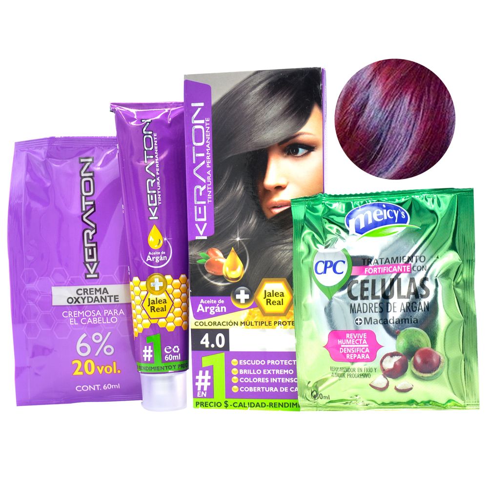 KERATON TINTE VIOLETA RUBI N.6.99 X 60GR