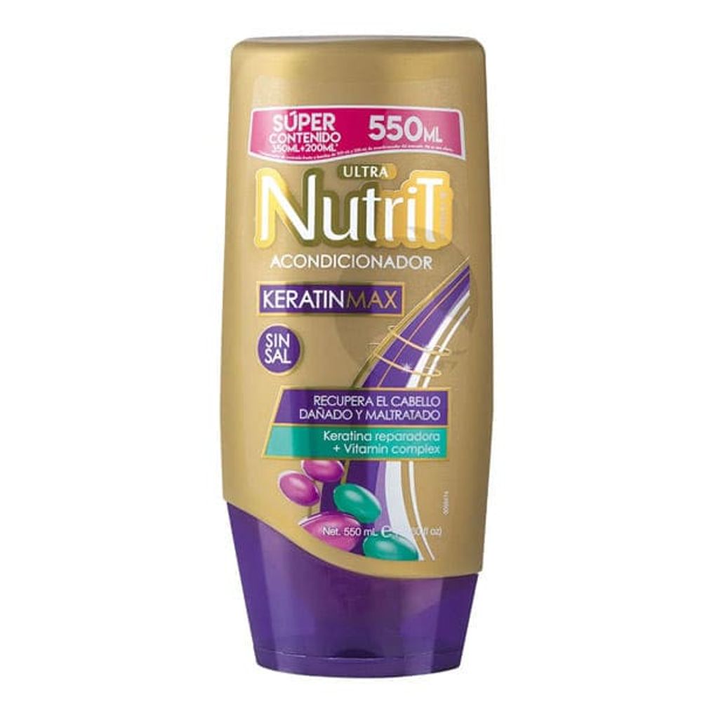 NUTRIT ACONDICIONADOR KERATIN MAX X 550ML