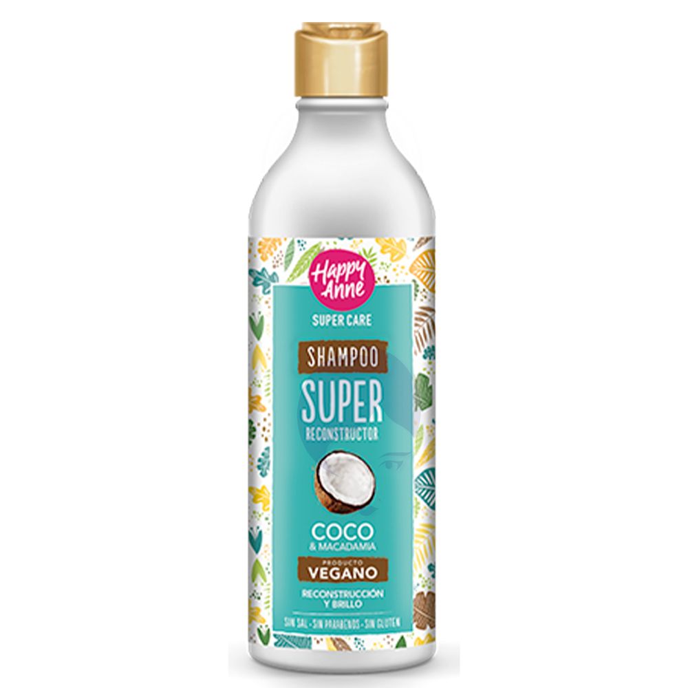 HAPPI ANNE BLUE PLEX SH COCO Y MACADAMIA X 340 ML