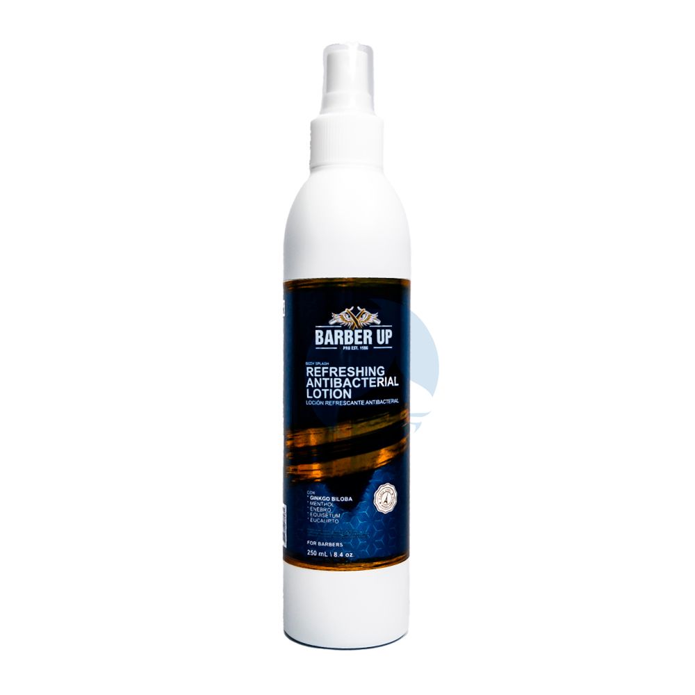 BARBER UP LOCION REFRESCANTE ANTIBACTERIAL X 250ML