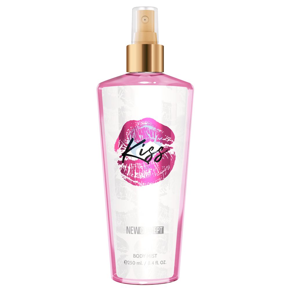 NEW CONCEPT BODY MIST PERFUMADO KISSES X 250 ML