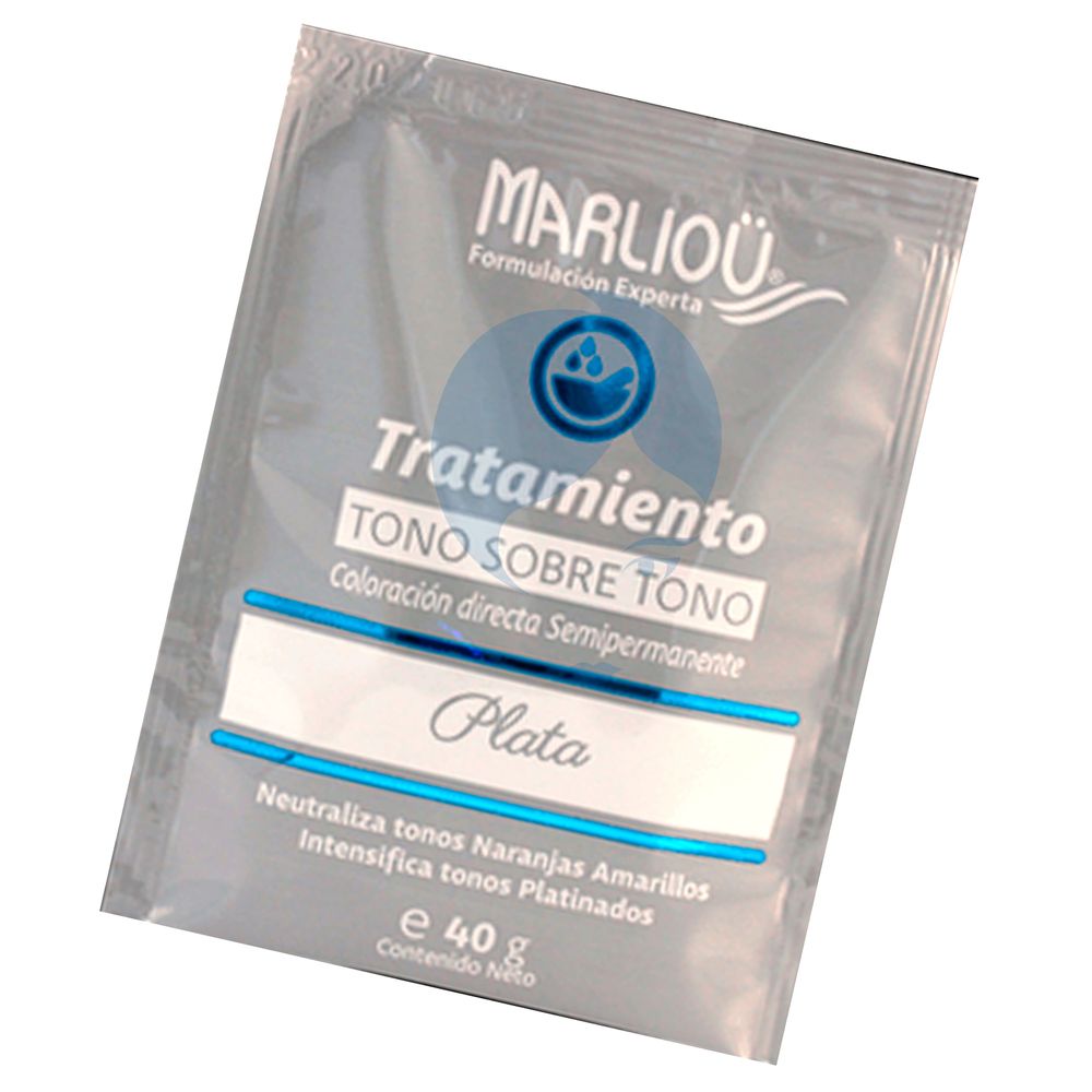 MARLIOU TRATAMIENTO TONO SOBRE TONO PLATA X 40GR