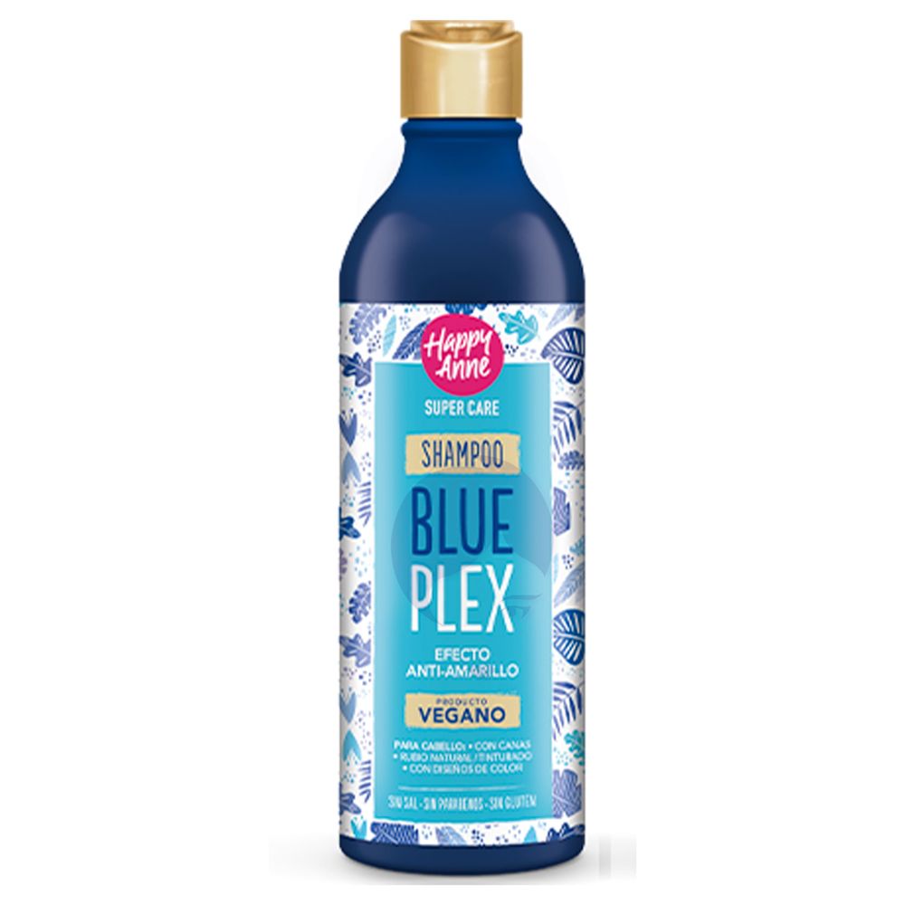 HAPPI ANNE BLUE PLEX SHAMPO ANTI AMARILLO X 340 ML