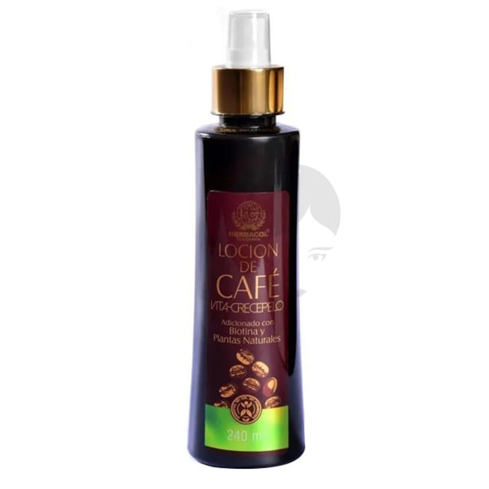 HERBACOL LOCION DE CAFÉ + BIOTINA VITACRECEPELO X 240ML