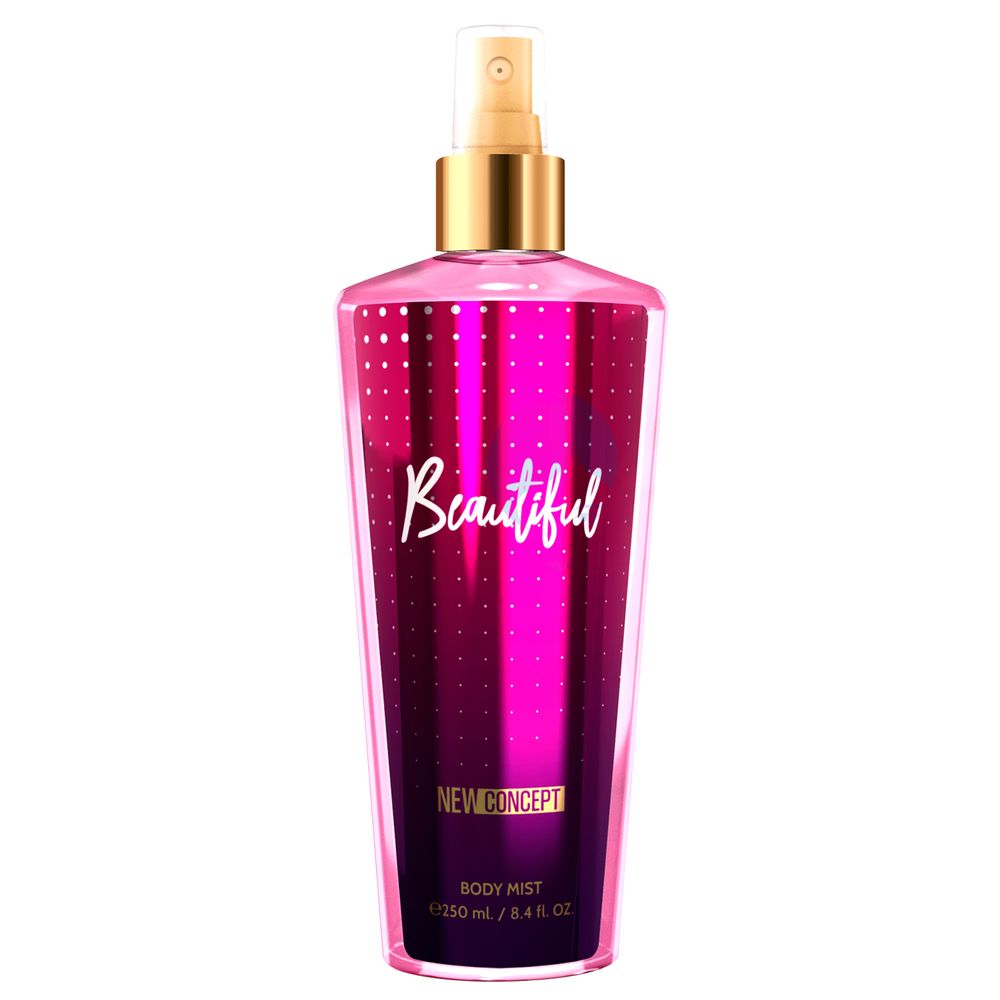 NEW CONCEPT BODY MIST SPLASH BEAUTIFUL X 250ML