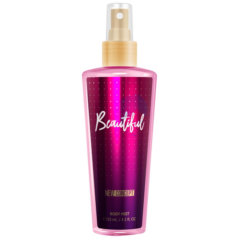 NEW CONCEPT BODY MIST SPLASH BEAUTIFUL X 125ML