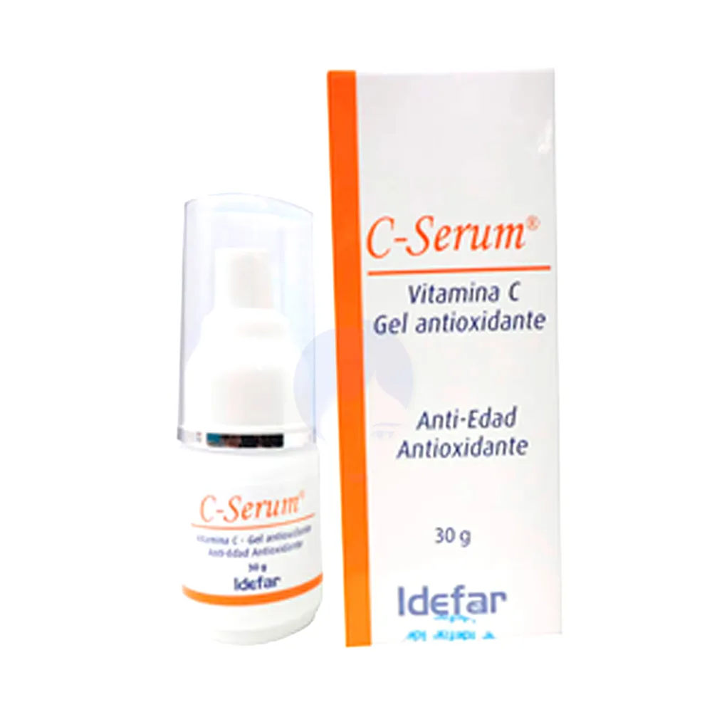 IDEFAR C-SERUM GEL ANTI-EDAD ANTIOXIDANTE X 30GR | Almacén Sandra ...