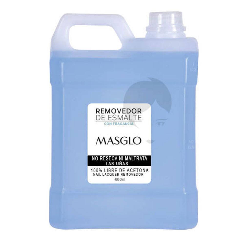 MASGLO REMOVEDOR AZUL X 4000ML
