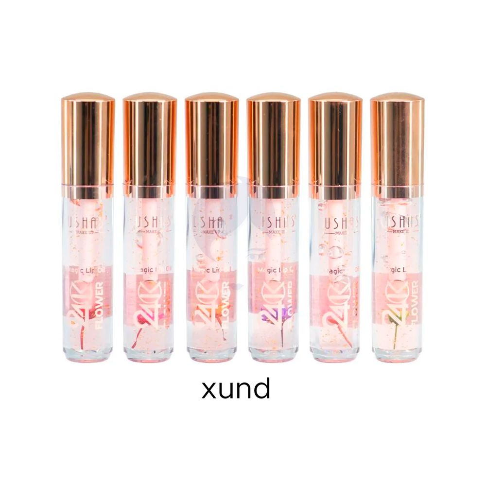 MISS COSMETICS LIP GLOSS GOLD FLOR USHAS REF. LG2390