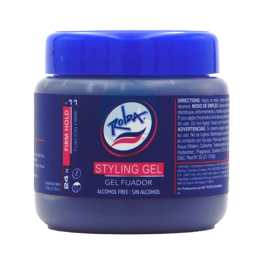 ROLDA GEL CAPILAR MORADO X 120GR