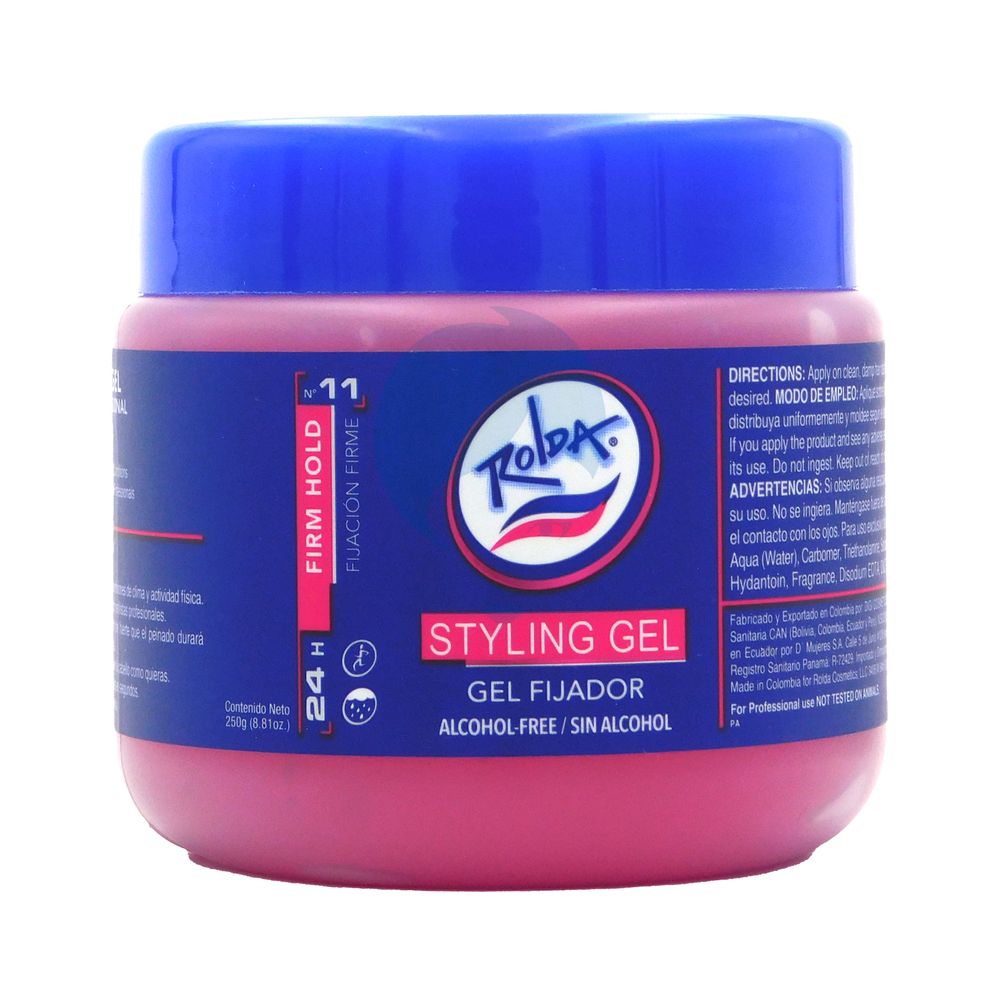 ROLDA GEL CAPILAR ROJO X250 GR