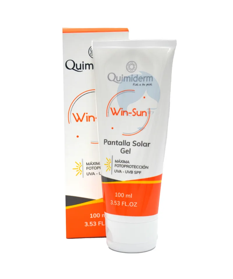 QUIMIDERM WIN SUN GEL PANTALLA SOLAR X 100ML | Almacén Sandra - CUIDADO ...