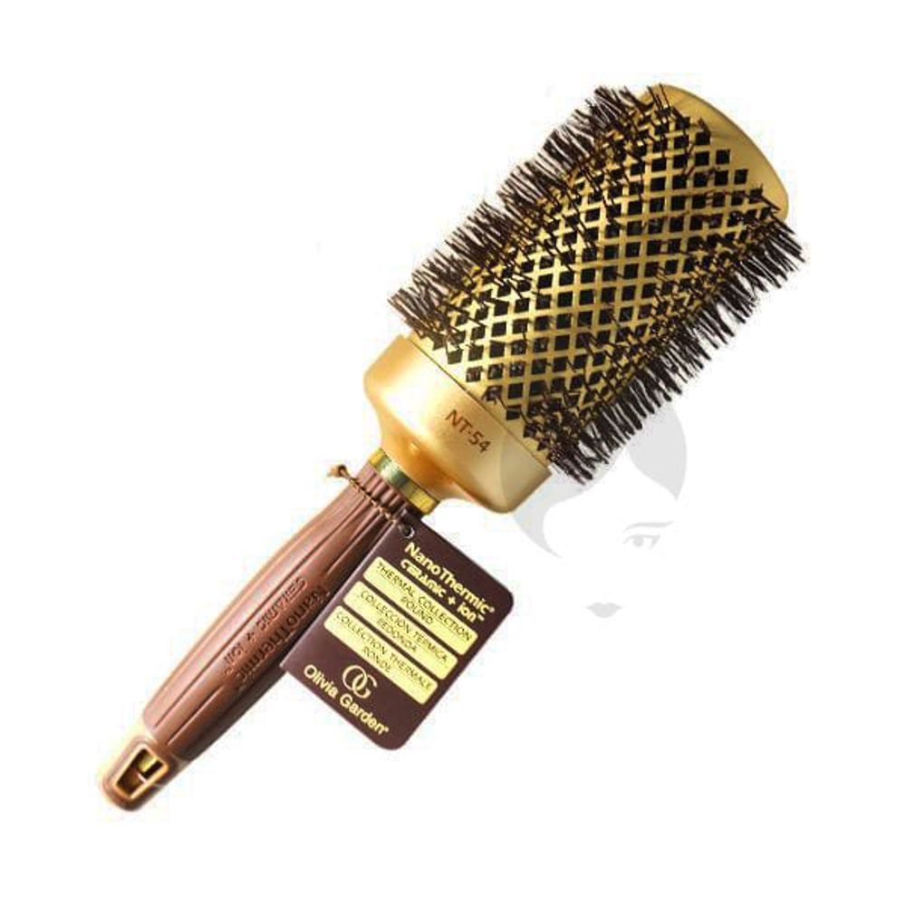 STRONG MACHINE CEPILLO OLIVIA GARDEN NANNOTHERMIC CERAMIC + ION REF NT54