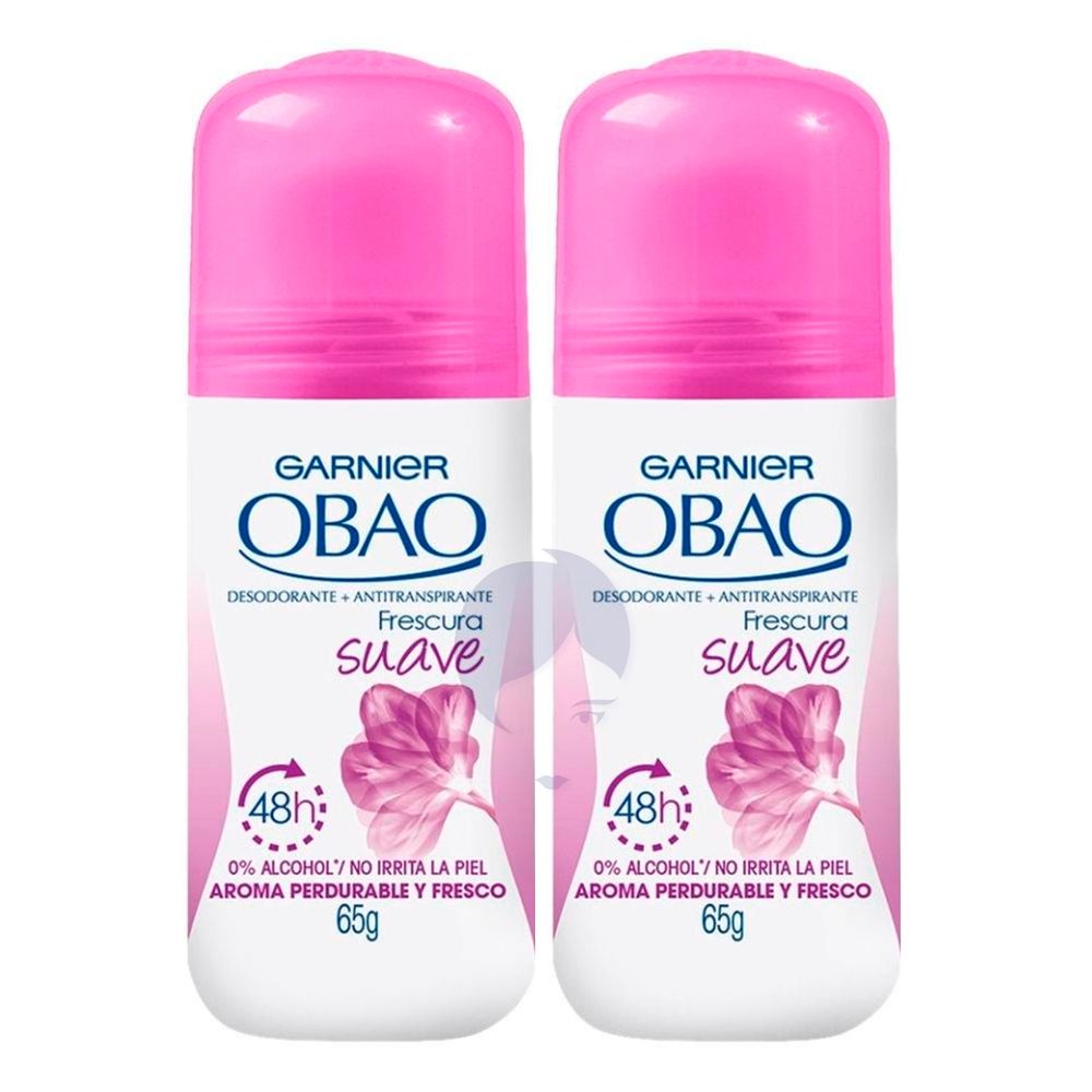 OBAO DESODORANTE ROLLON FRESCURA SUAVE 2X1