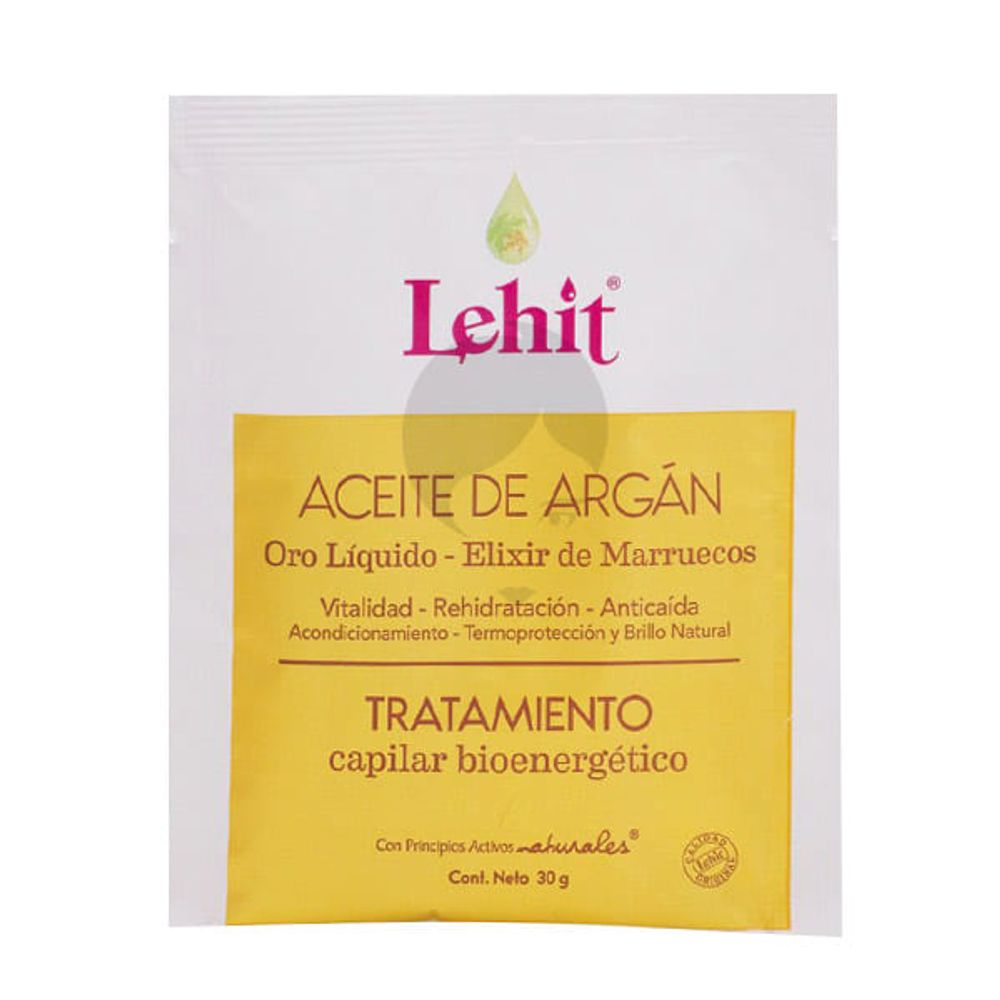 LEHIT TRATAMIENTO ACEITE DE ARGAN X 30GR