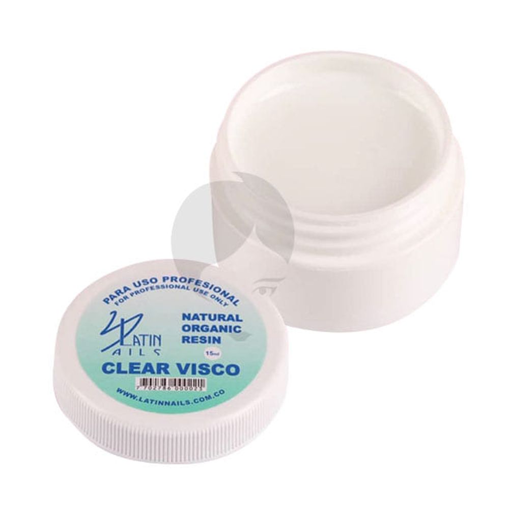 LATIN NAILS GEL ORGANICO CLEAR VISCO X 15GR