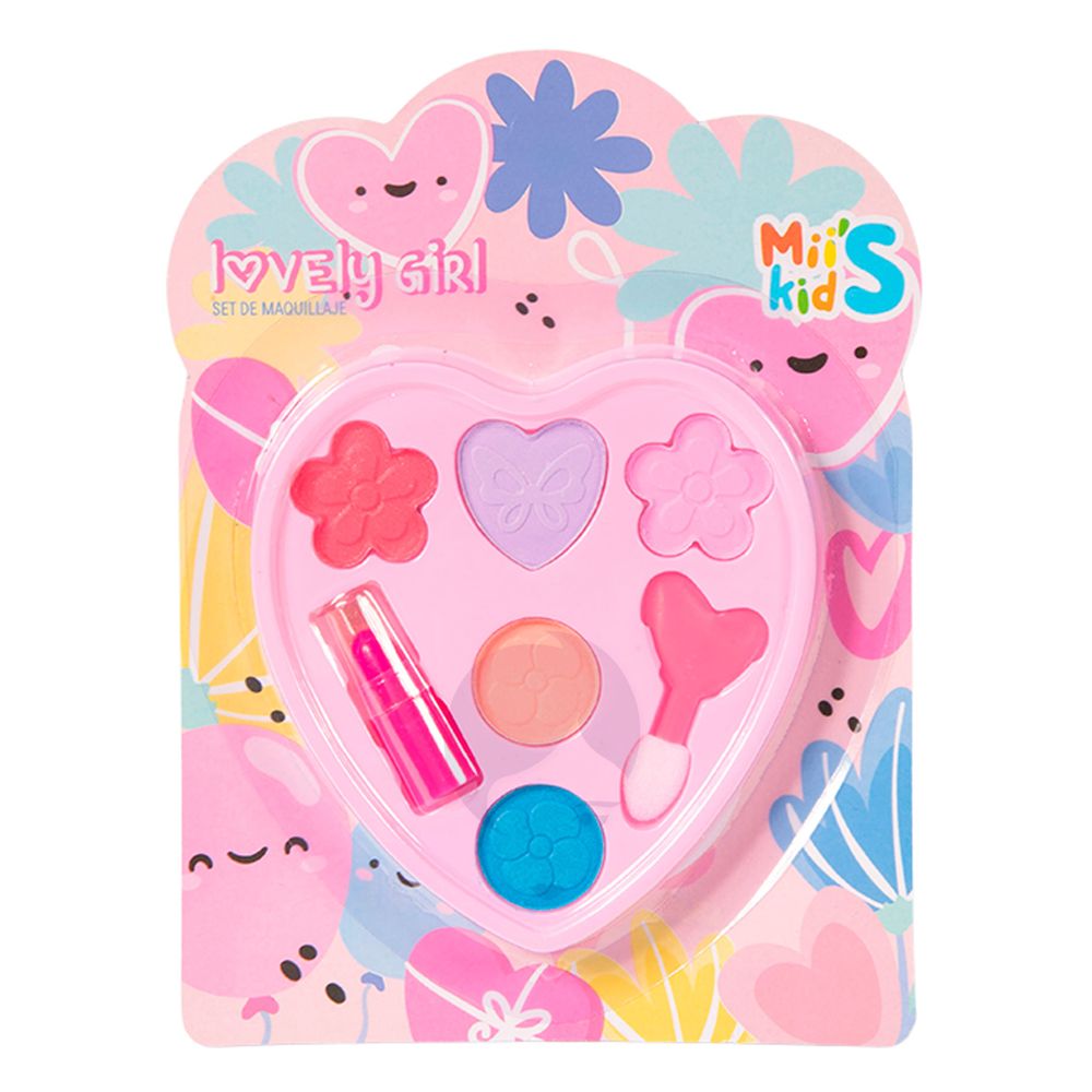 MISS COSMETICS SET DE MAQUILLAJE PARA NIÑA LOVELY GIRL REF: LGMK-01