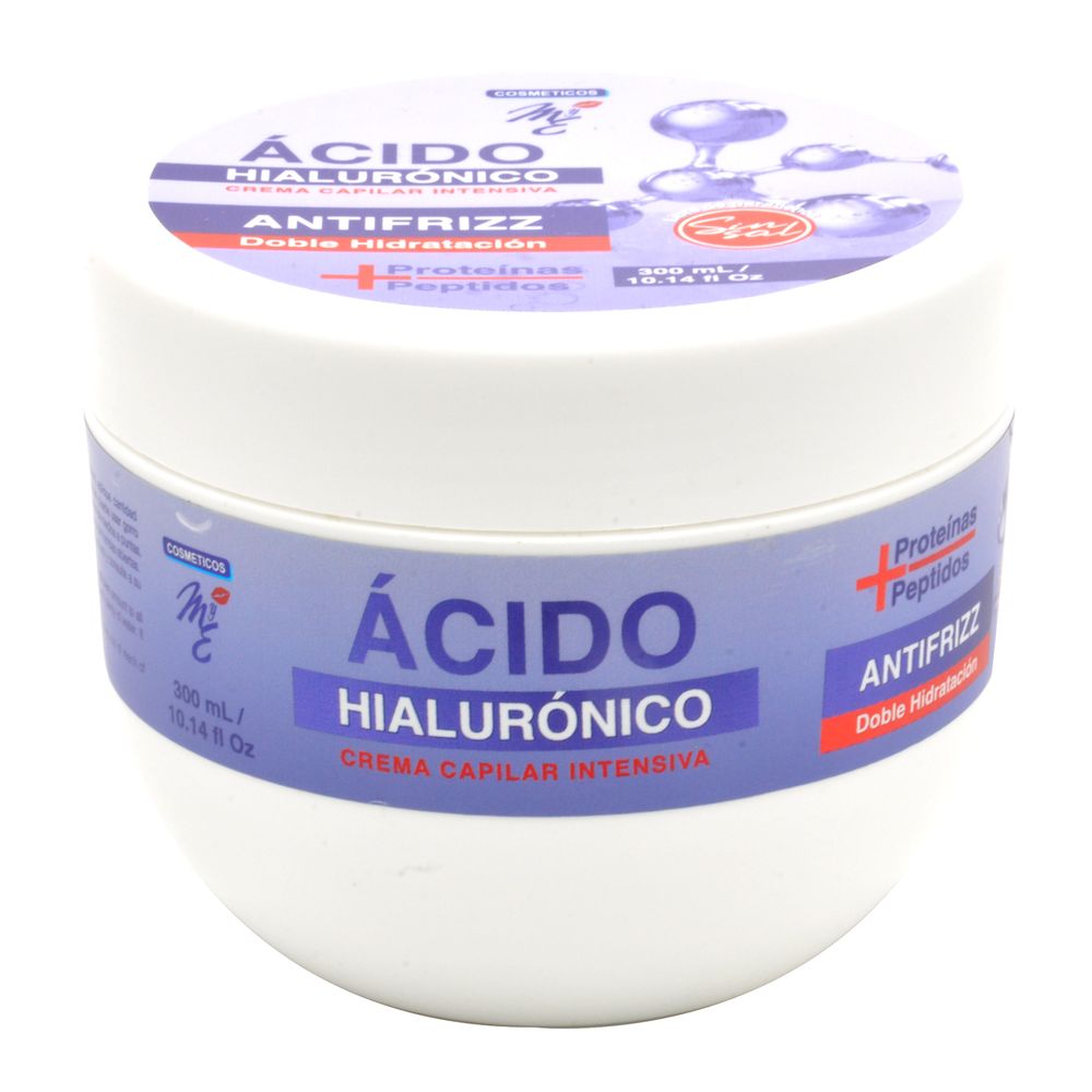MYE CREMA CAPILAR INTENSIVA CON ACIDO HIALURONICO X 300ML