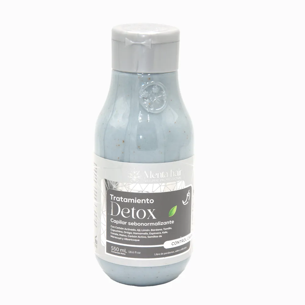 MENTA HAIR TRATAMIENTO DETOX CONTROL CASPA X 550ML | Almacén Sandra ...
