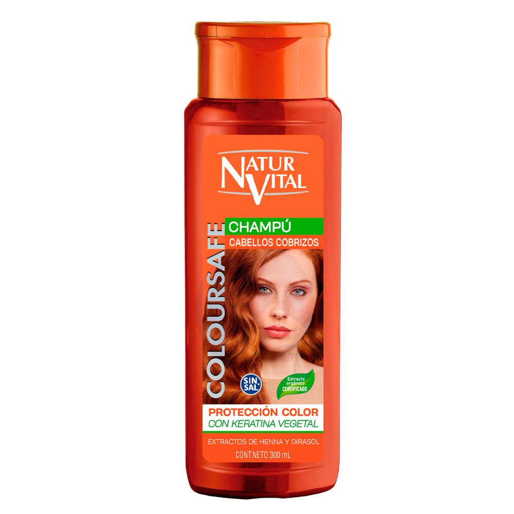 NATURALEZA Y VIDA SHAMPOO HENNA COBRIZO X 300ML