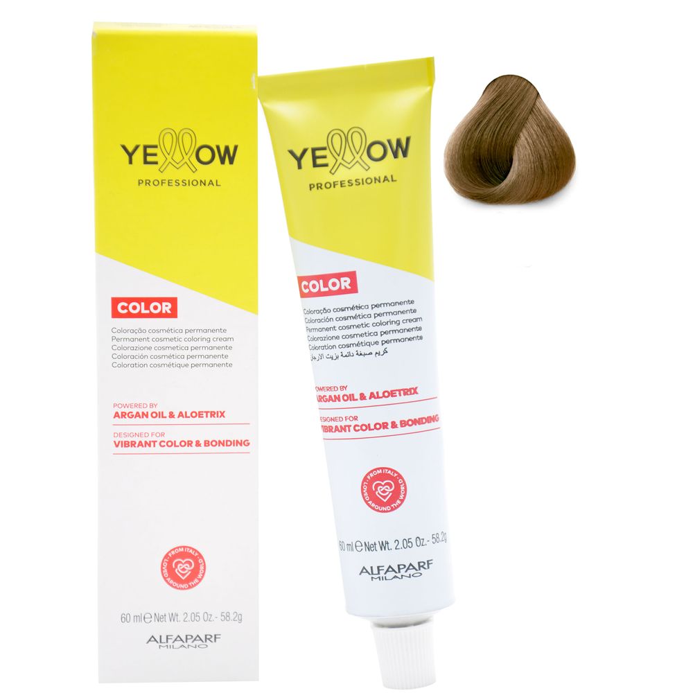 YELLOW TINTE RUBIO CLARO N.8.0 X60ML