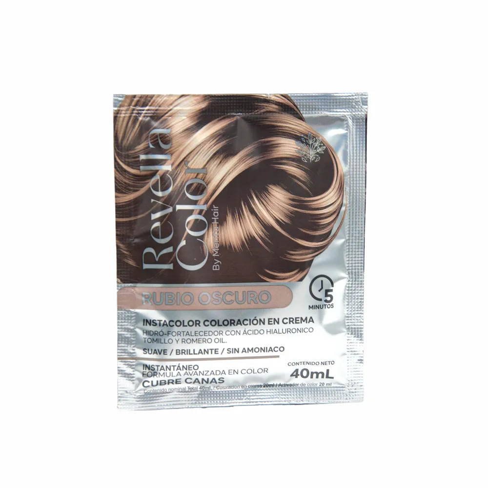 REVELLA COLOR CUBRECANAS COLOR RUBIO OSCURO X 40ML | Almacén Sandra ...