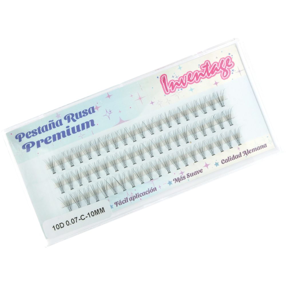 INVENTAGE PESTAÑA EFECTO RUSO PREMIUM 10D 0.07-C-10MM REF: 3990-2