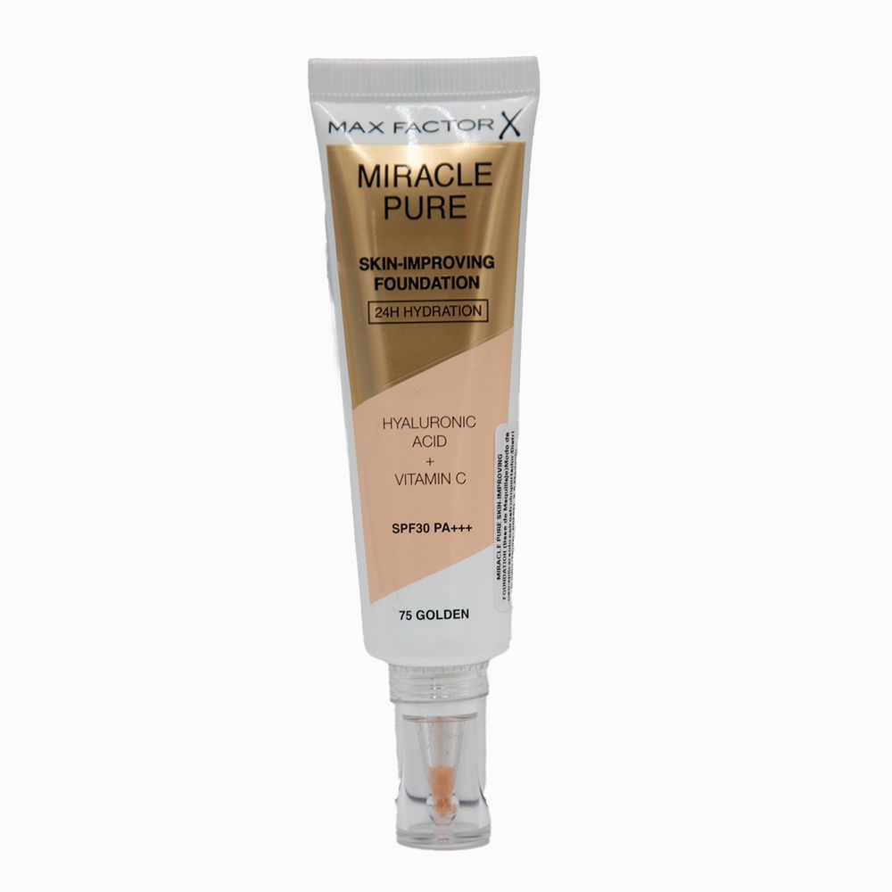 MAXFACTOR MIRACLE PURE BASE SKIN IMPROVING N.75 GOLDEN X 30ML