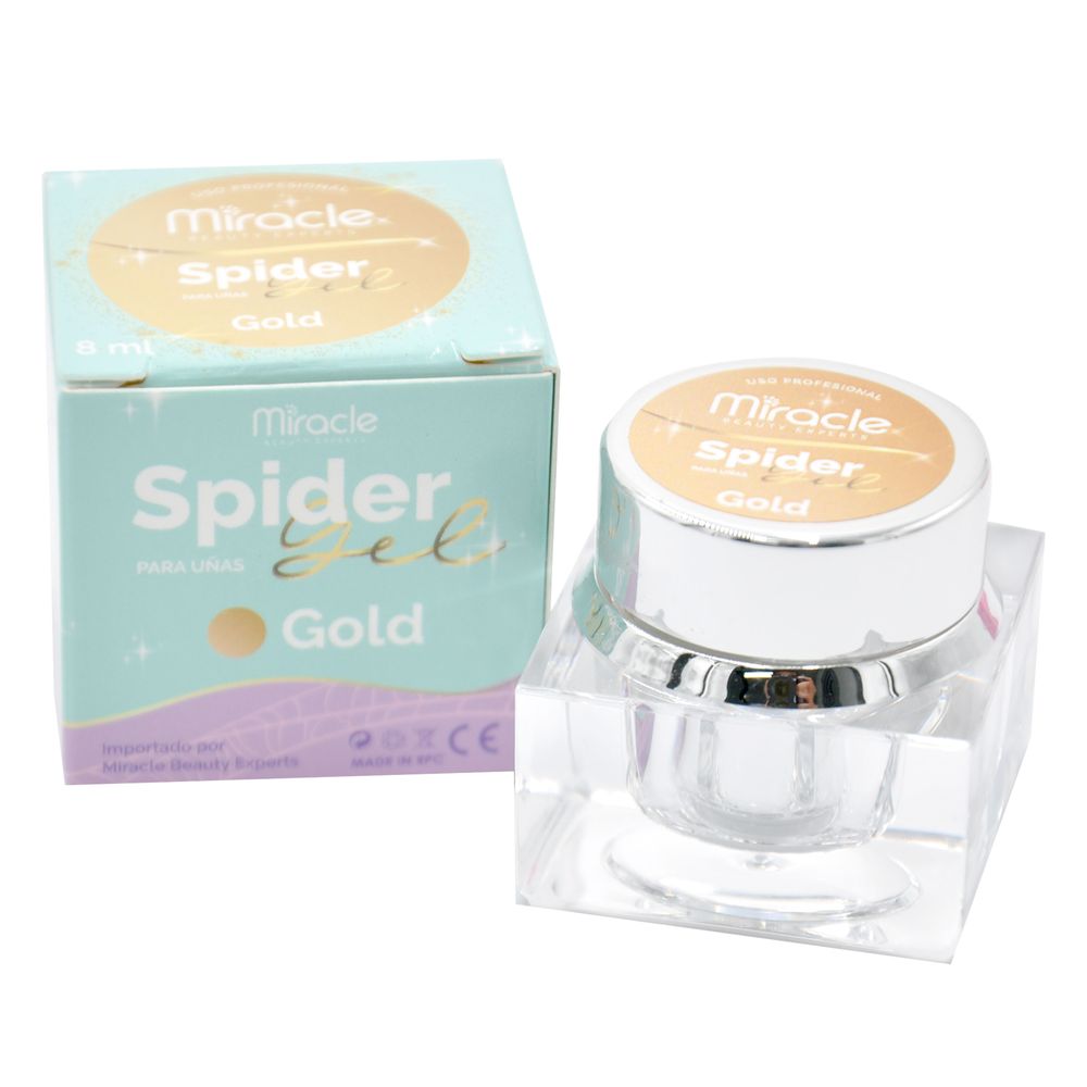 MIRACLE GEL SPIDER GOLD X 8ML