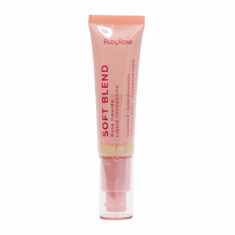 RUBY ROSS BASE LIQUIDA SOFT BLEND F20 REF: 0002 X 30 GR